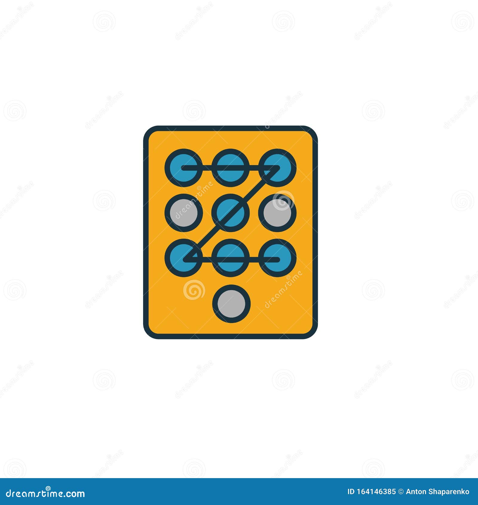 Access Code Icon. Simple Element from Security Icons Collection Stock ...