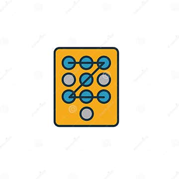 Access Code Icon. Simple Element from Security Icons Collection Stock ...