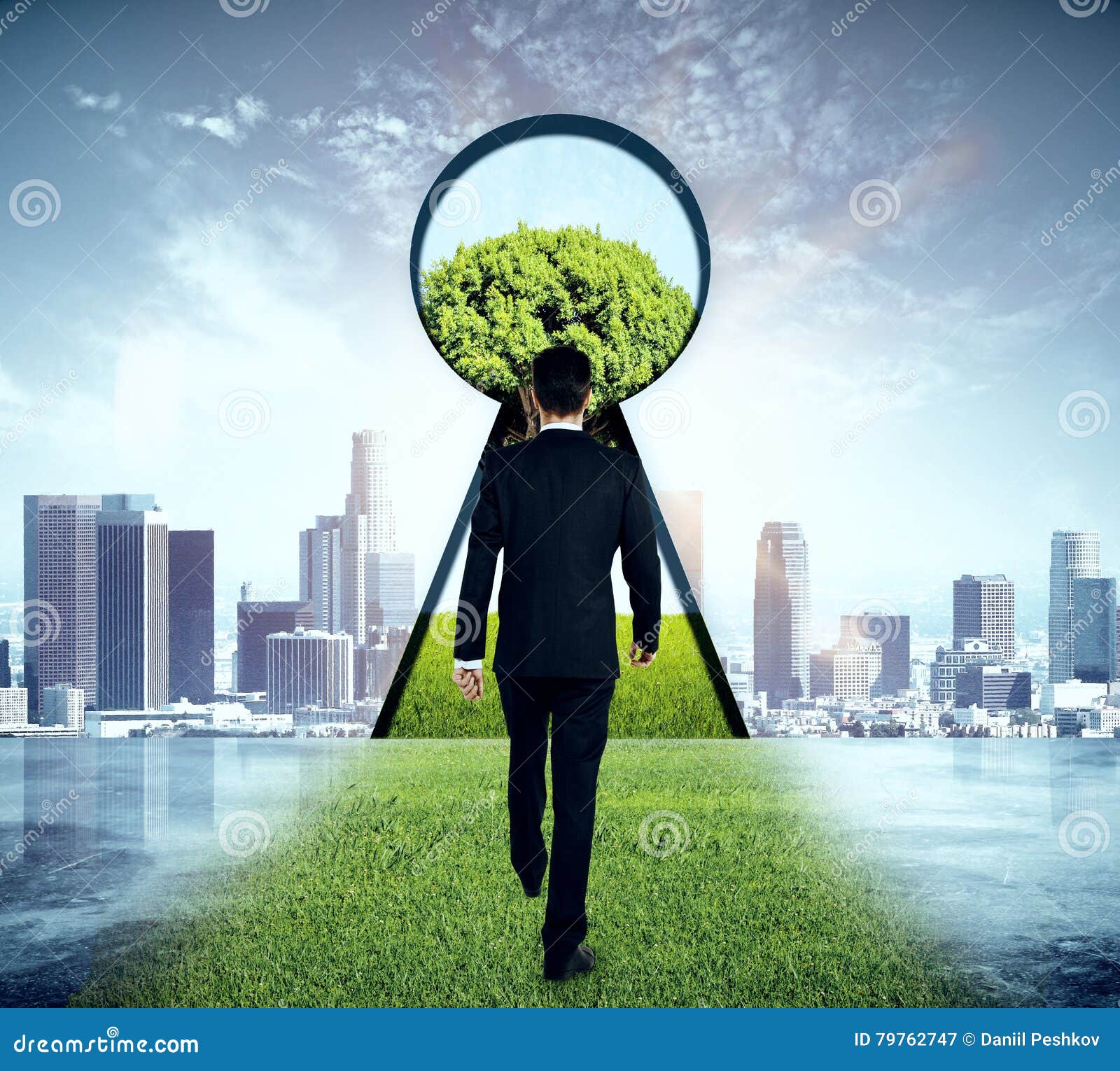 Access concept stock image. Image of back, green, natural - 79762747