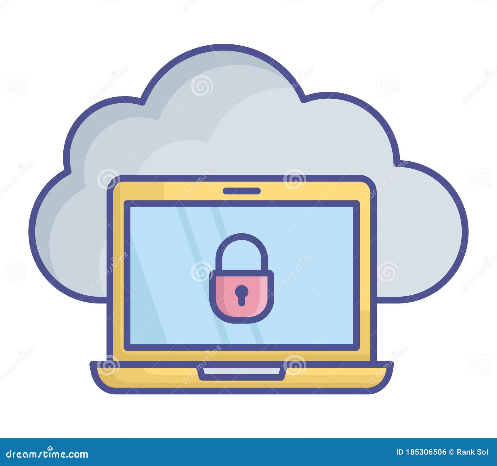 Access Control Cloud Fill Vector Icon Which Can Easily Modify or Edit ... Access Control Cloud Fill Vector Icon Which Can Easily Modify or Edit ...
