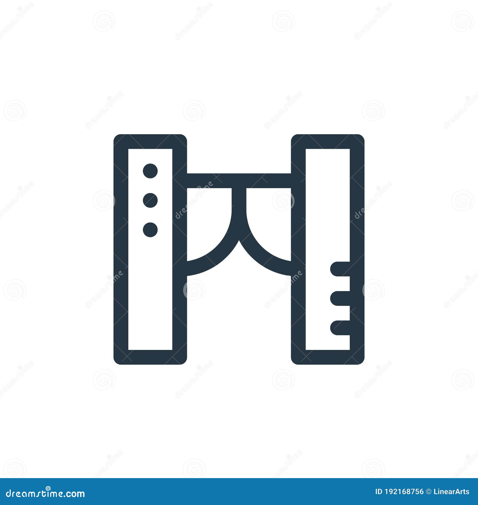 Access Control Icon Vector from Public Transportation Concept. Thin ...