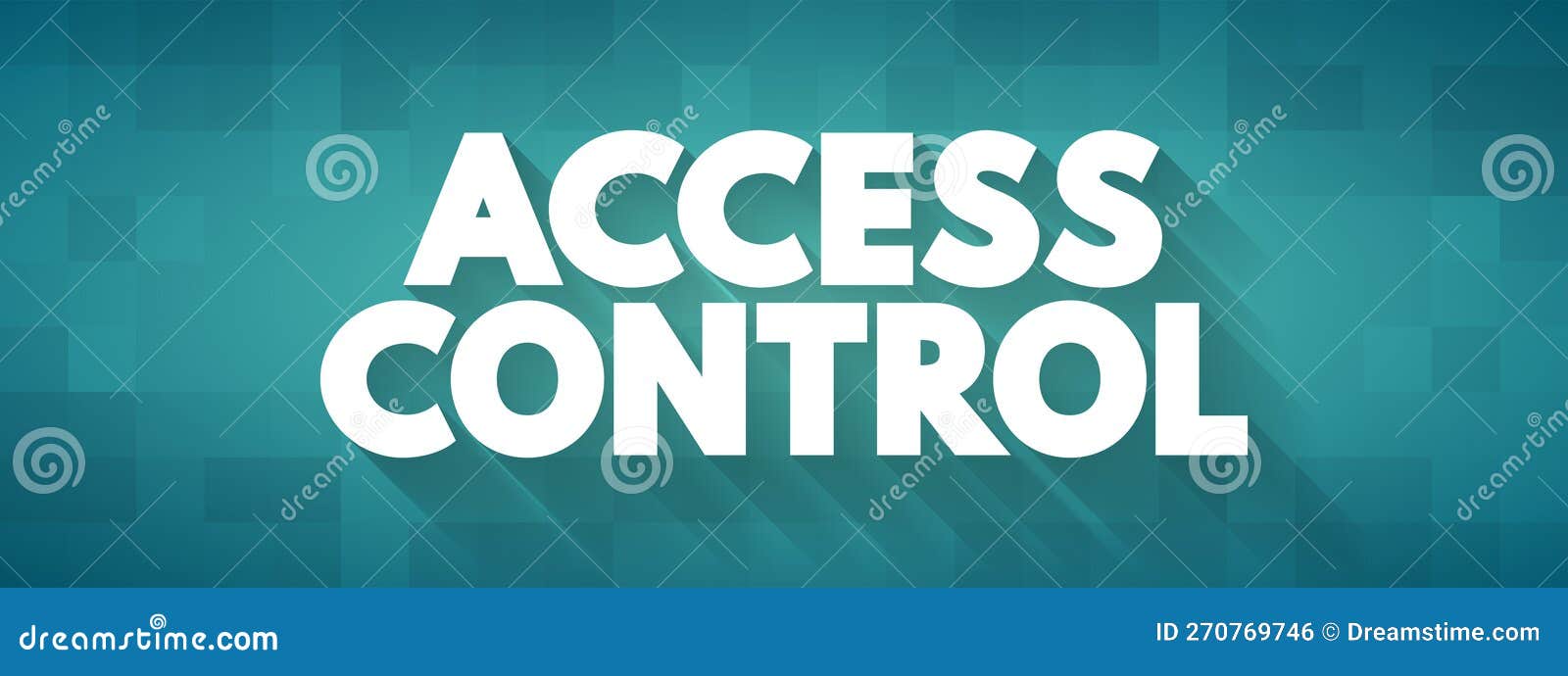 Access Control - Selective Restriction of Access To a Place or Other ...