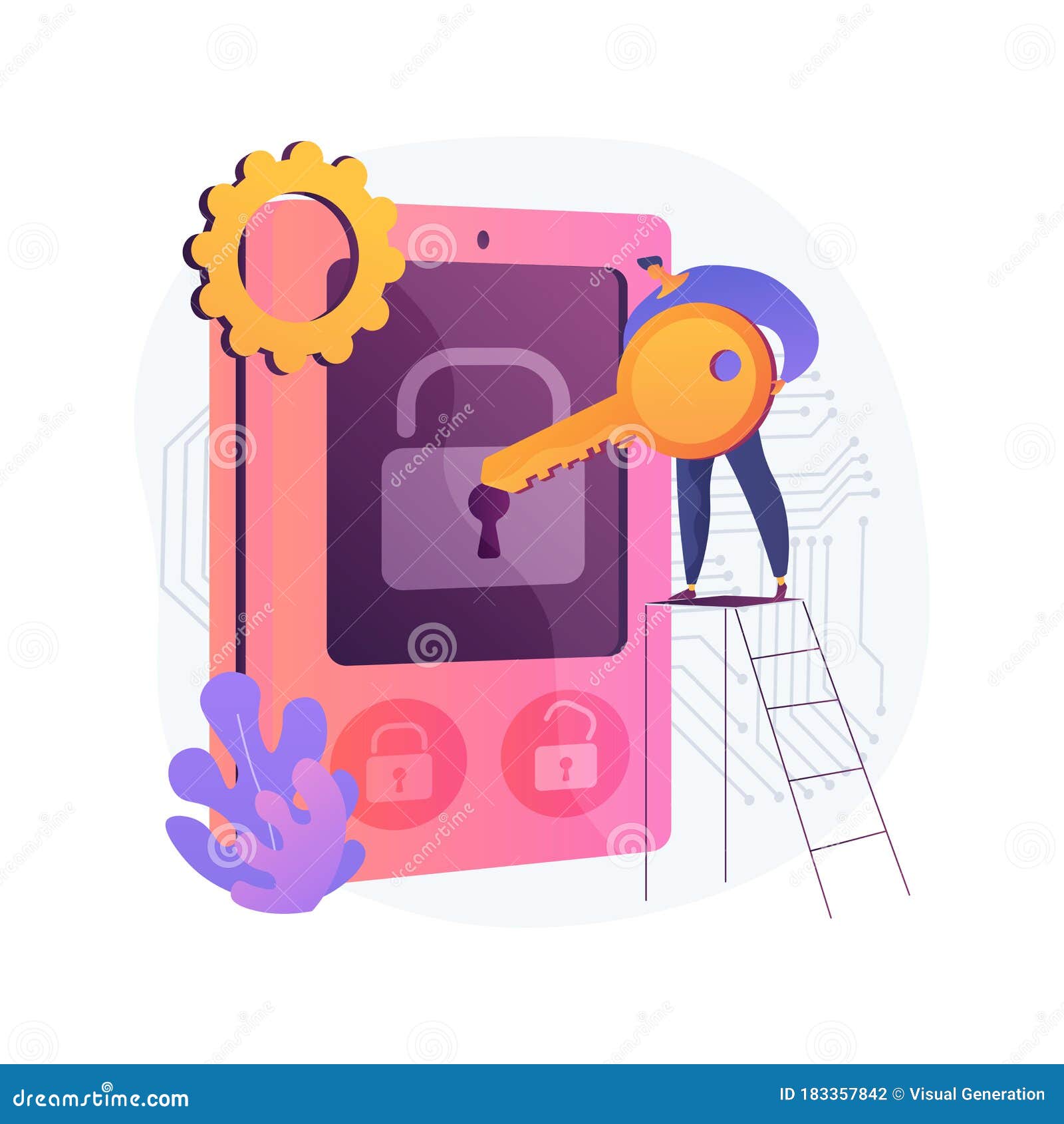 Access Control System Abstract Concept Vector Illustration. Stock ... Access Control System Abstract Concept Vector Illustration. Stock ...