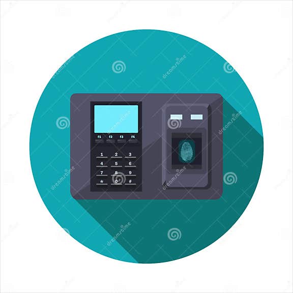 Access Control System stock vector. Illustration of office - 90113180