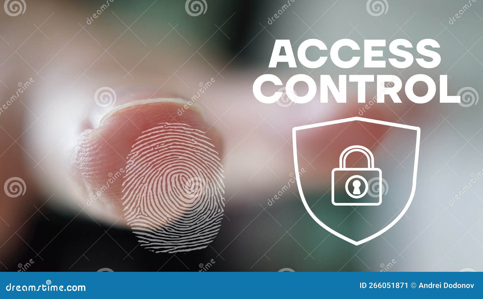 Access Control Systems is Shown Using the Text Stock Image - Image of ...