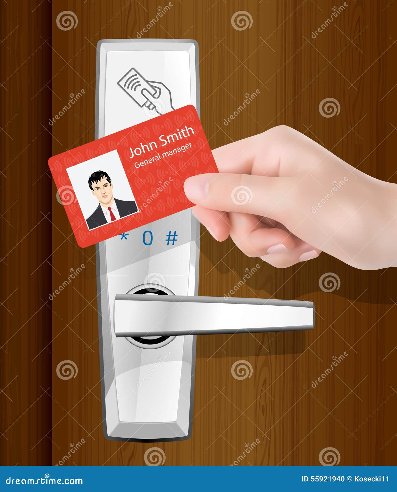 Access control stock illustration. Illustration of access - 55921940