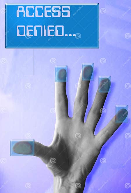 Access Denied stock image. Image of crime, identity, closeup - 494959