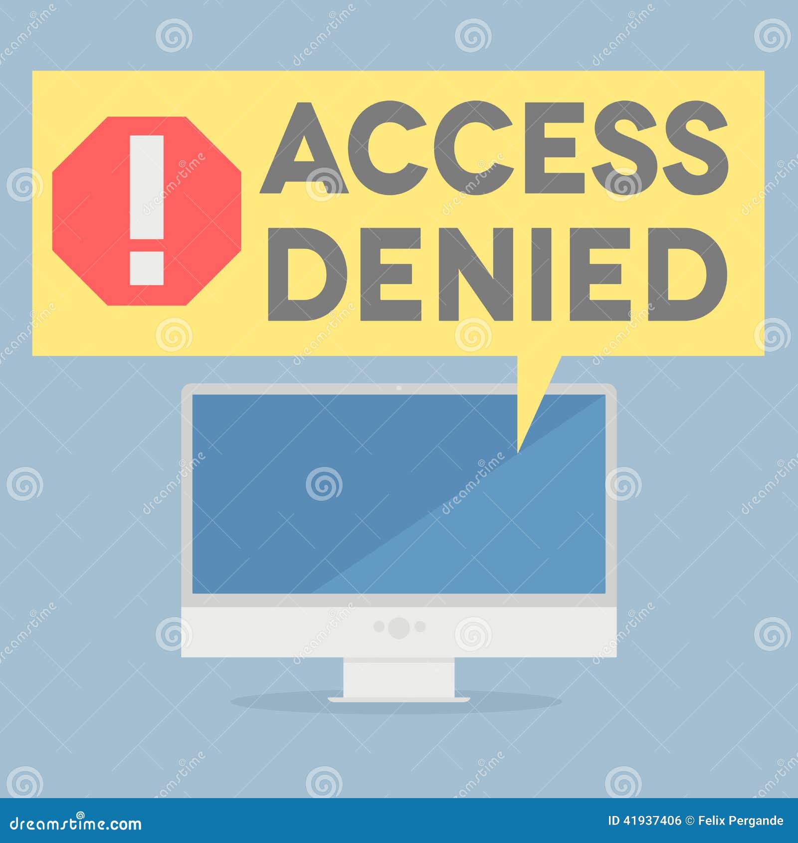 Access denied stock illustration. Illustration of required - 41937406 Access denied stock illustration. Illustration of required - 41937406