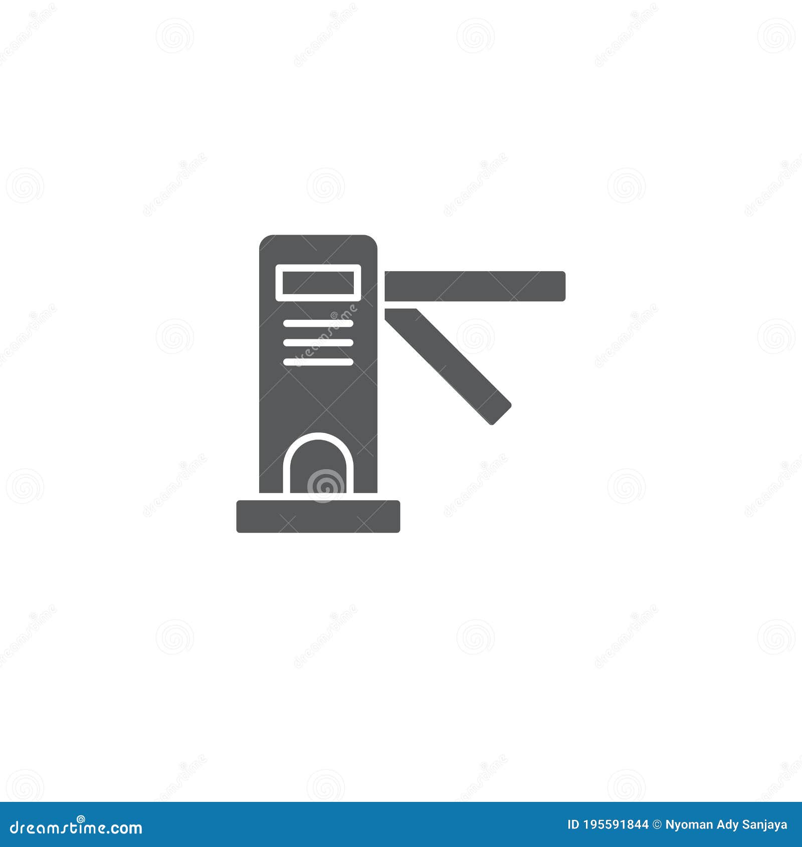Access Door Vector Icon Concept Design Isolated on White Background ...