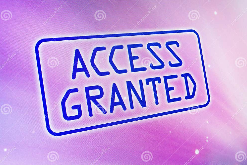 Access Granted stock photo. Image of online, grab, hack - 12728050