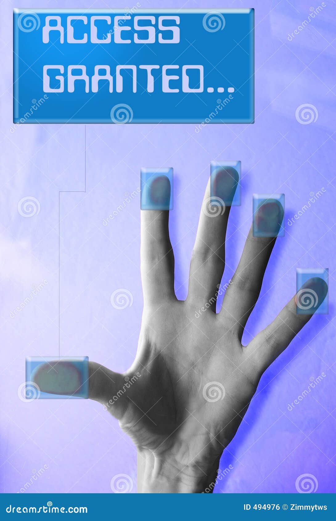 Access Granted stock photo. Image of high, biometric, internet - 494976