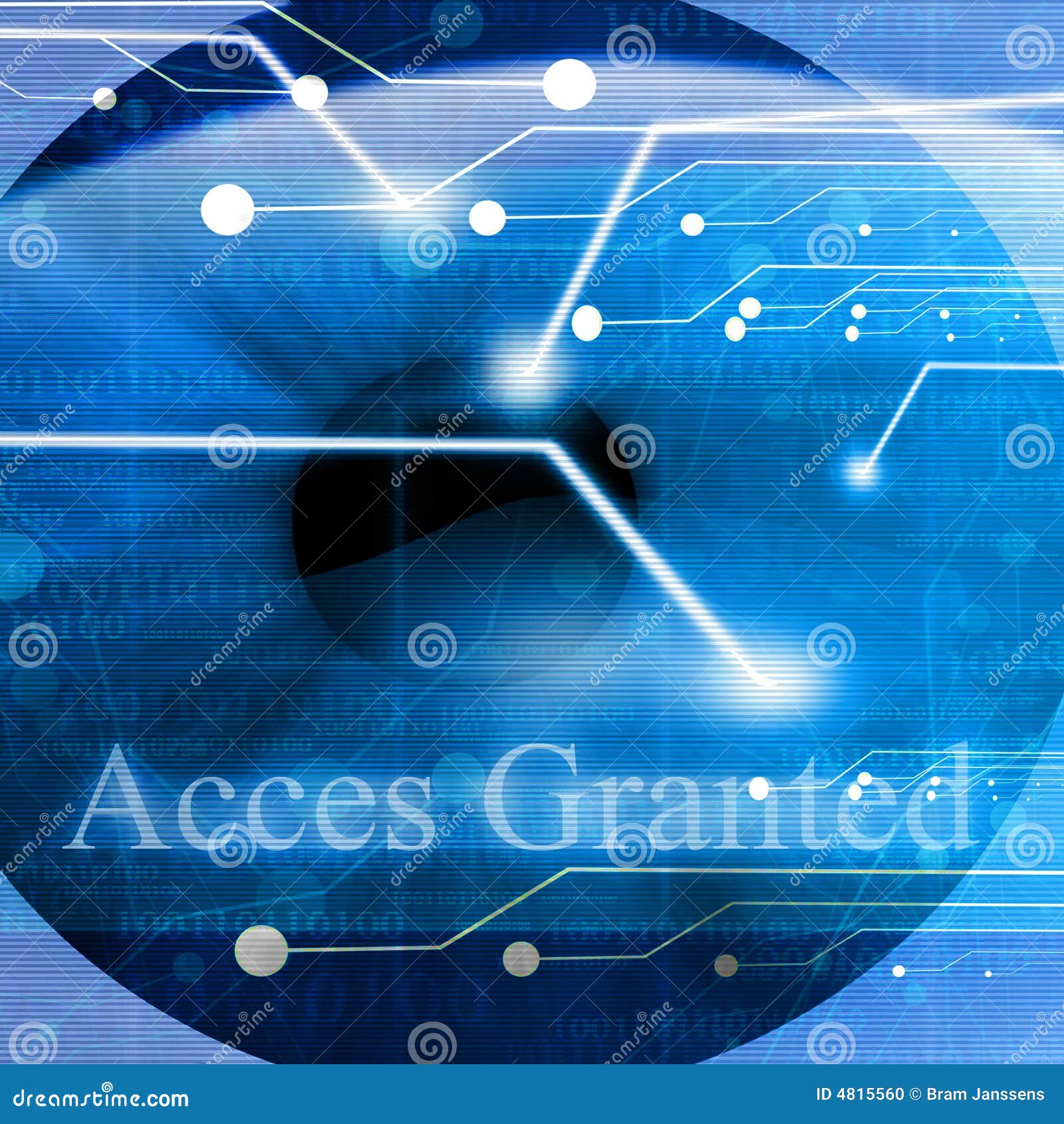 Access Granted Cartoon Vector | CartoonDealer.com #11455583