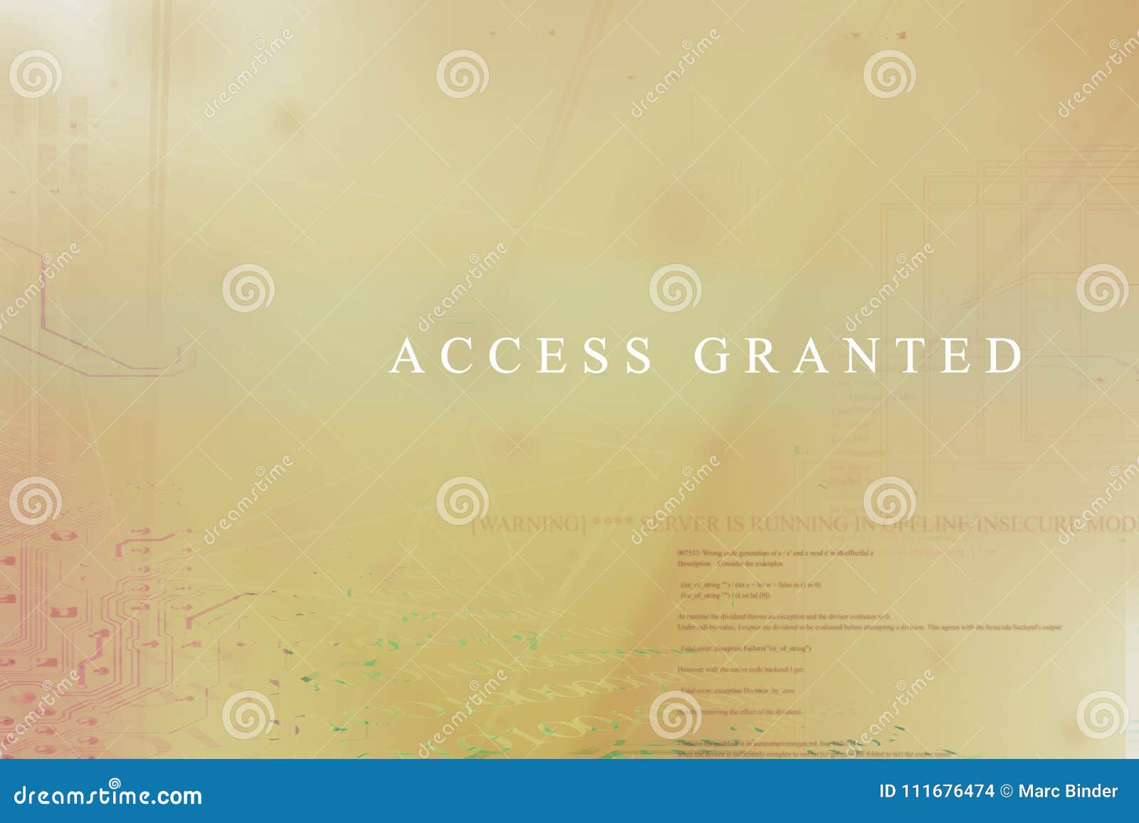 `Access Granted` at Computer System Screen Stock Illustration ... `Access Granted` at Computer System Screen Stock Illustration ...