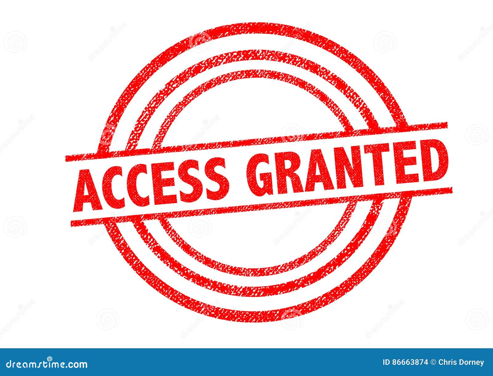 ACCESS GRANTED Rubber Stamp Stock Illustration - Illustration of access ...