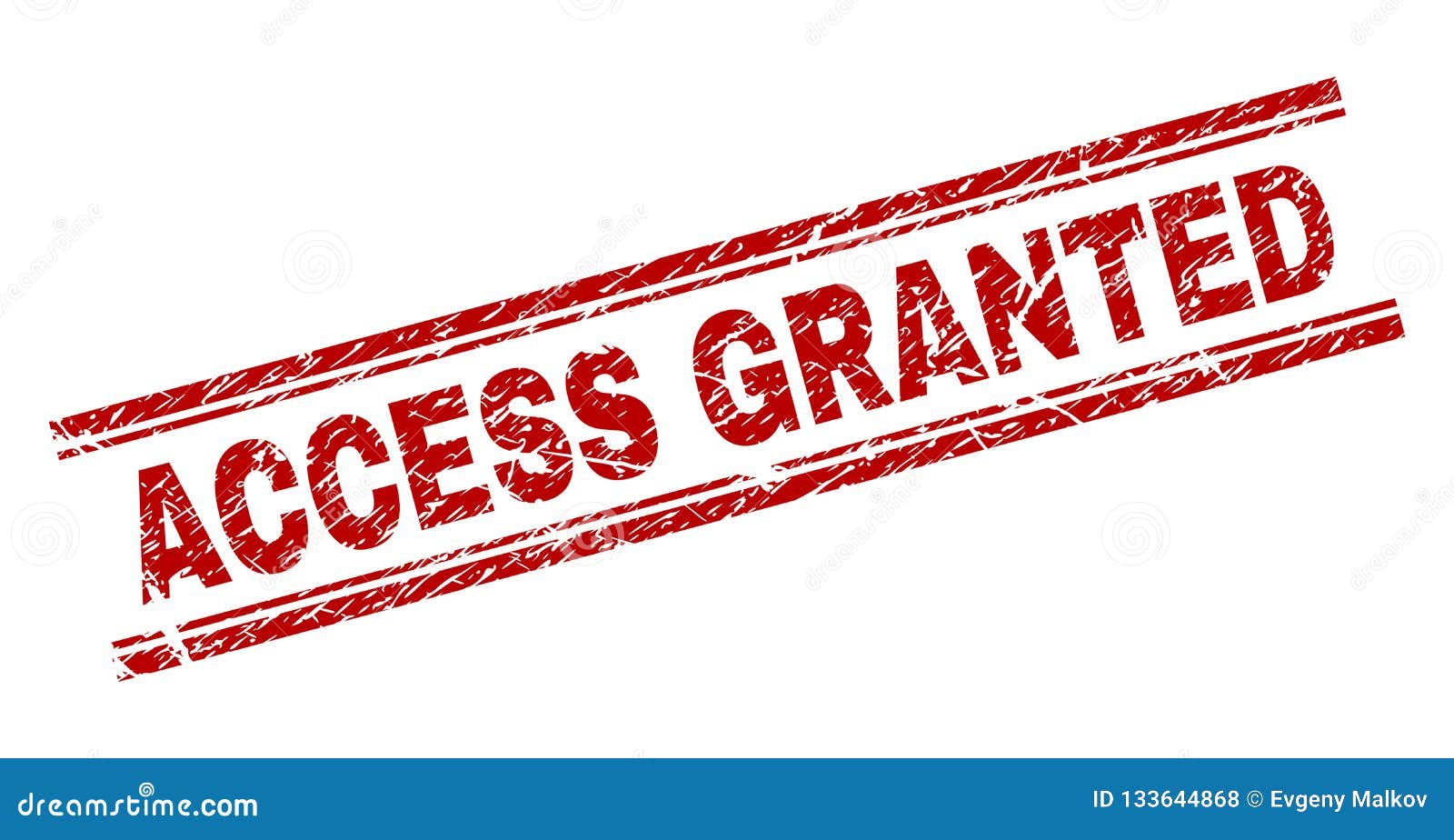 Grunge Textured ACCESS GRANTED Stamp Seal Stock Vector - Illustration ...