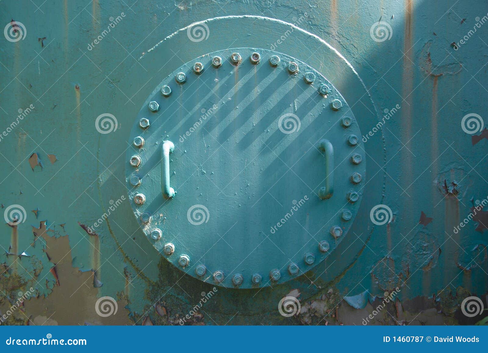 Access hatch stock image. Image of handle, tank, paint - 1460787