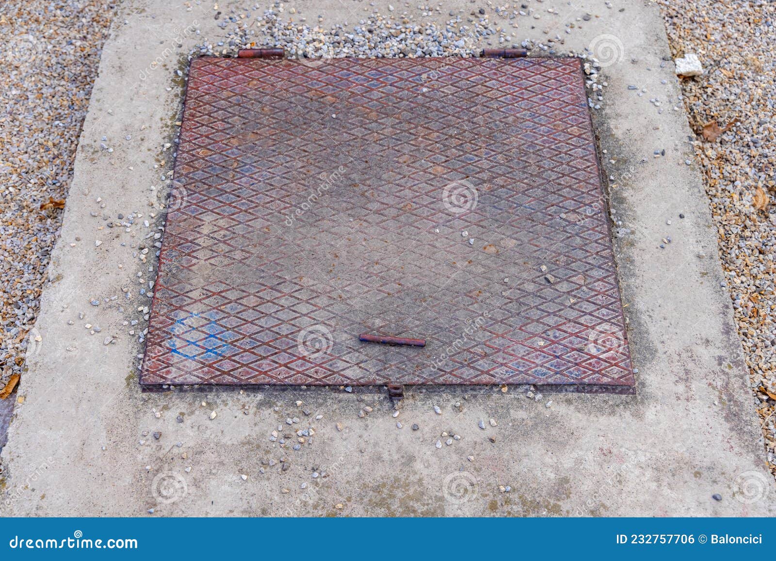 Access Hatch stock photo. Image of level, closed, industry - 232757706