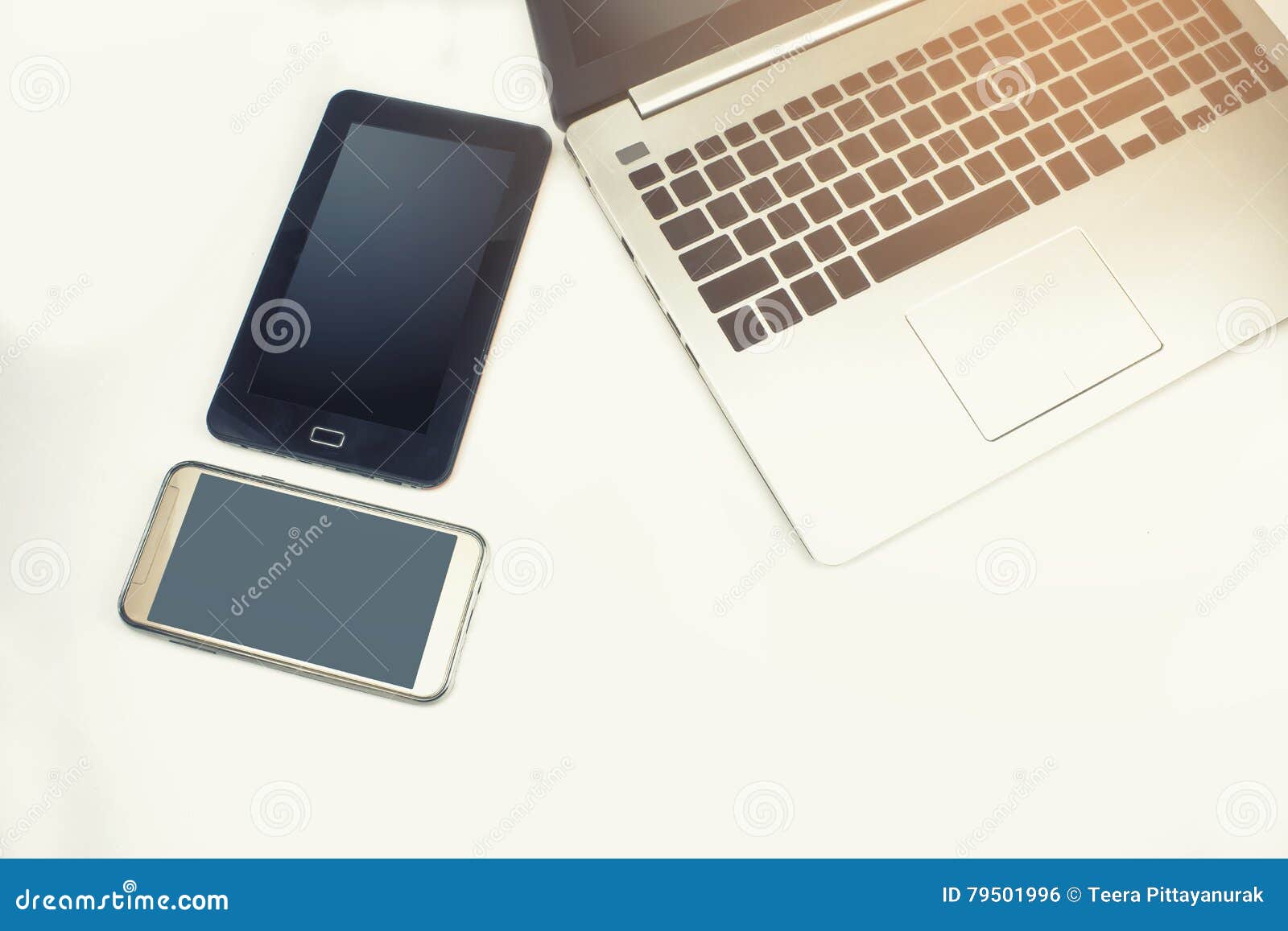 Access the Internet To Communicate and Intertainment Stock Photo ...