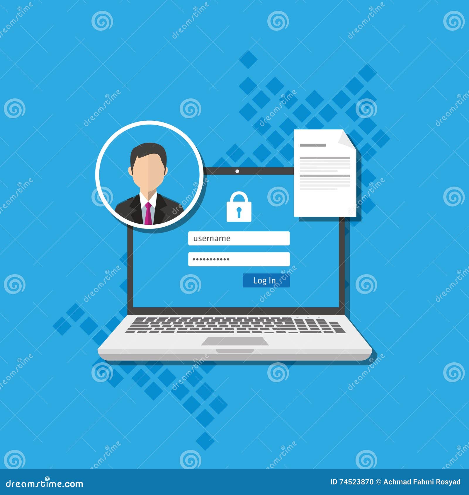 Access Management Authorize Software Authentication Login Form System ...