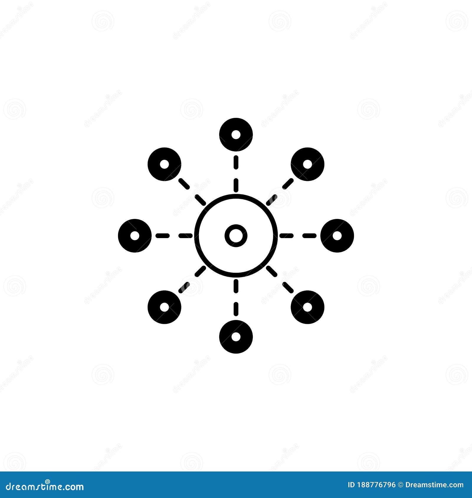 Access, Network, Provisioning Icon Vector Illustration | CartoonDealer ...
