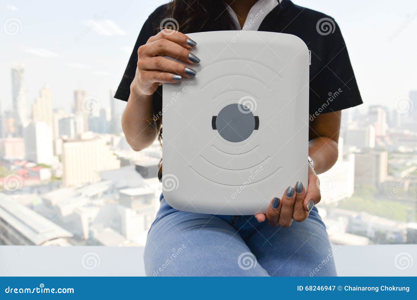 Access Point stock image. Image of communication, present - 68246947