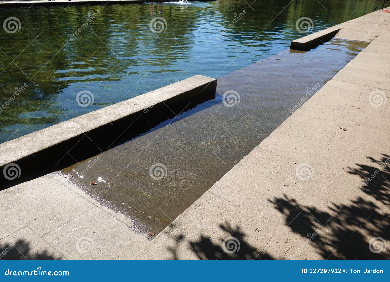 Access Ramp for People with Wheelchairs on the River Beach of Vilatuxe ...