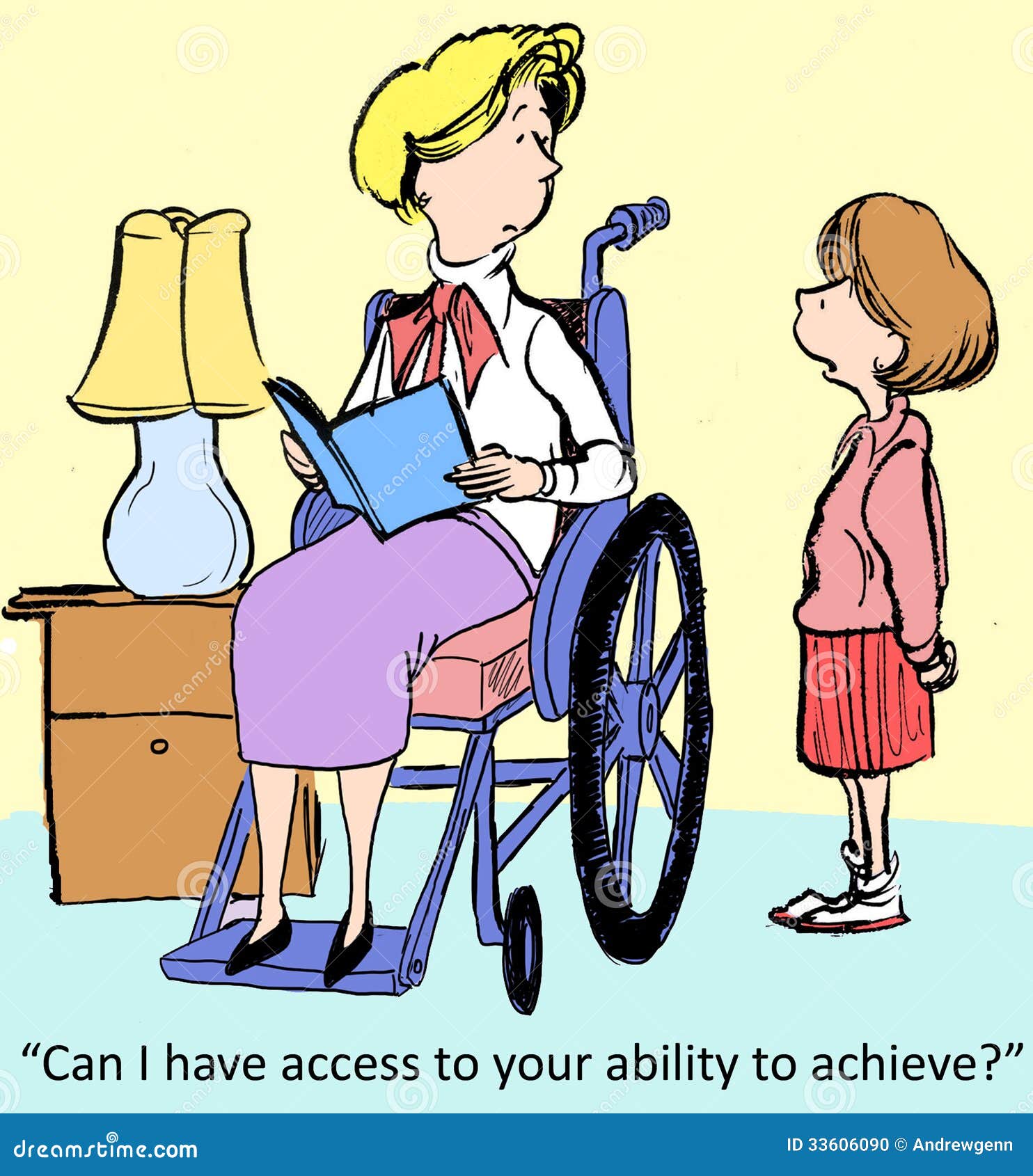 Access to ability stock illustration. Illustration of medical - 33606090