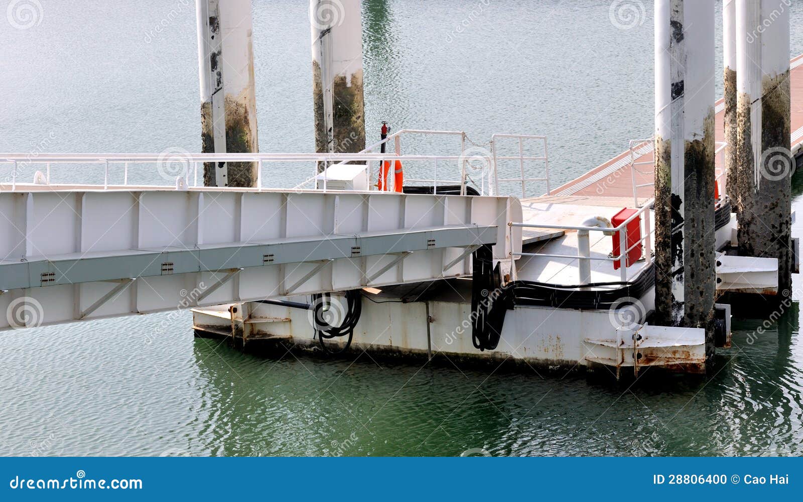 Access to dock platform stock photo. Image of pattern - 28806400