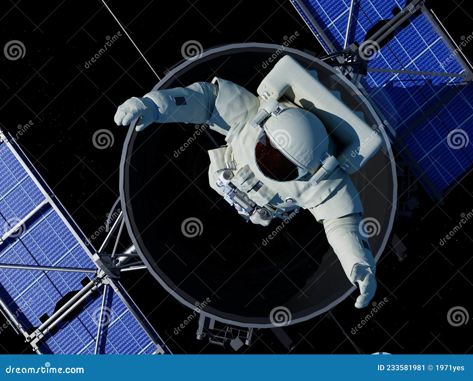 Access to space stock illustration. Illustration of exit - 233581981