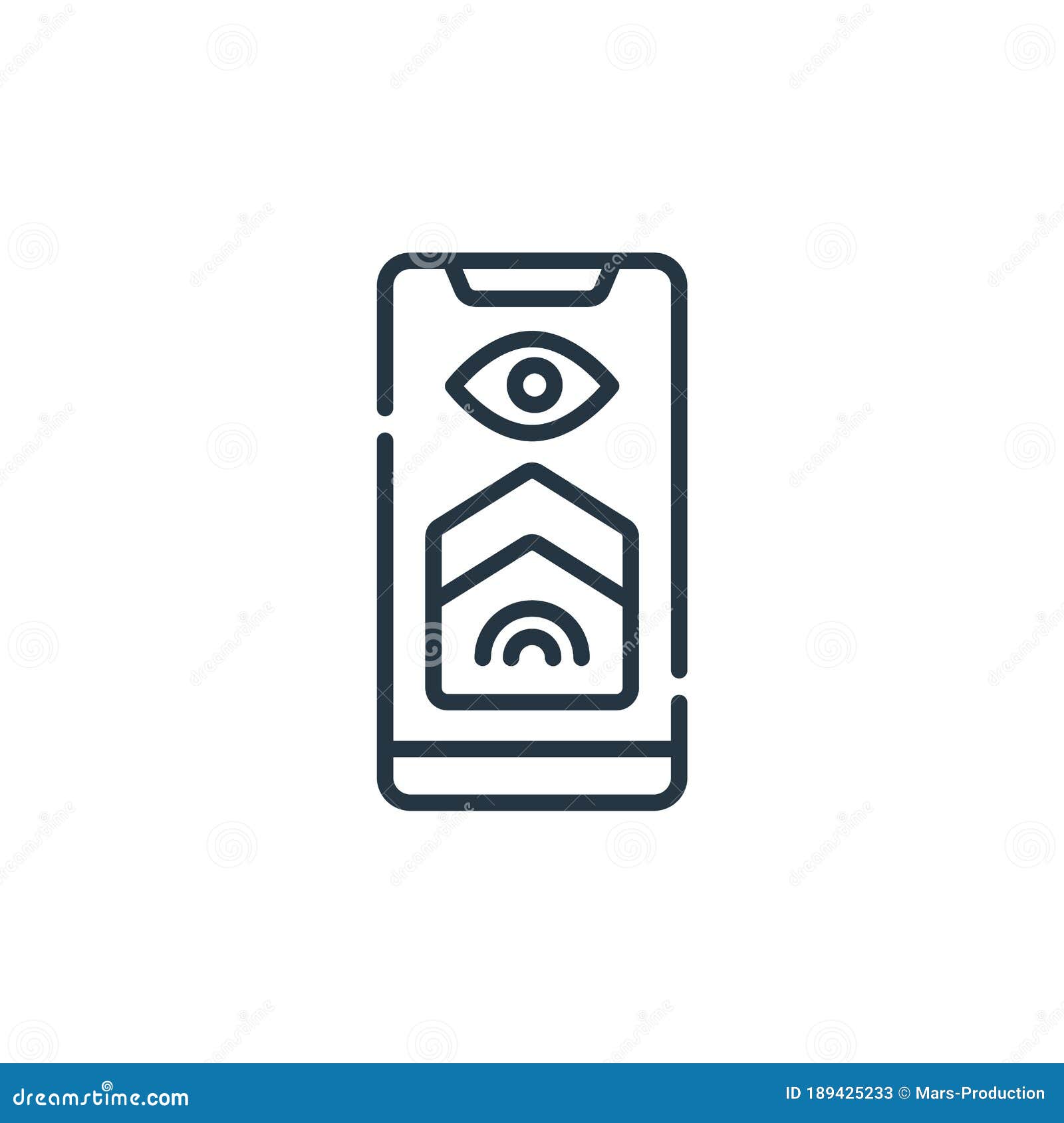 Access Vector Icon Isolated on White Background. Outline, Thin Line ...