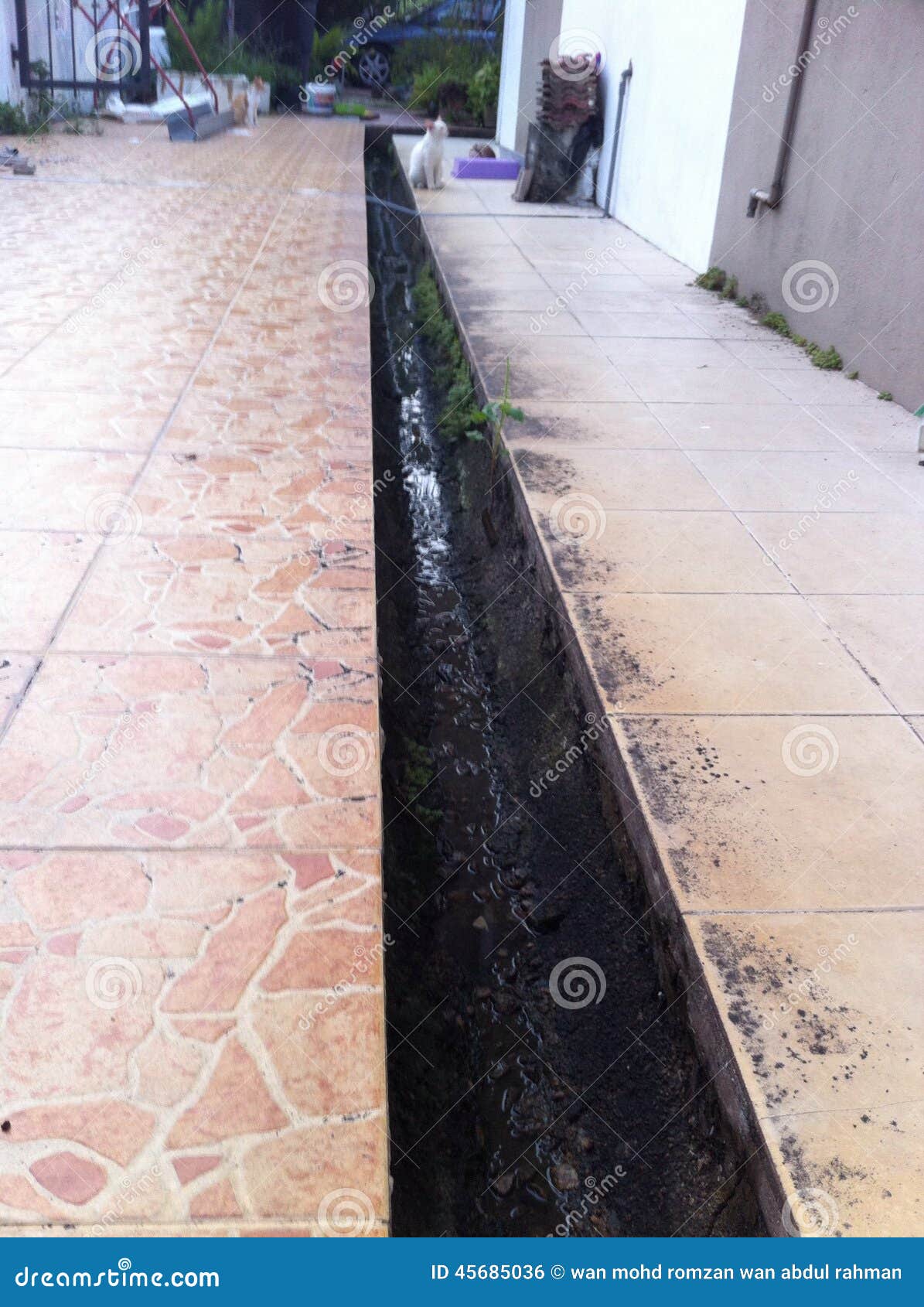 Access Water Drain stock photo. Image of drain, malaysian - 45685036