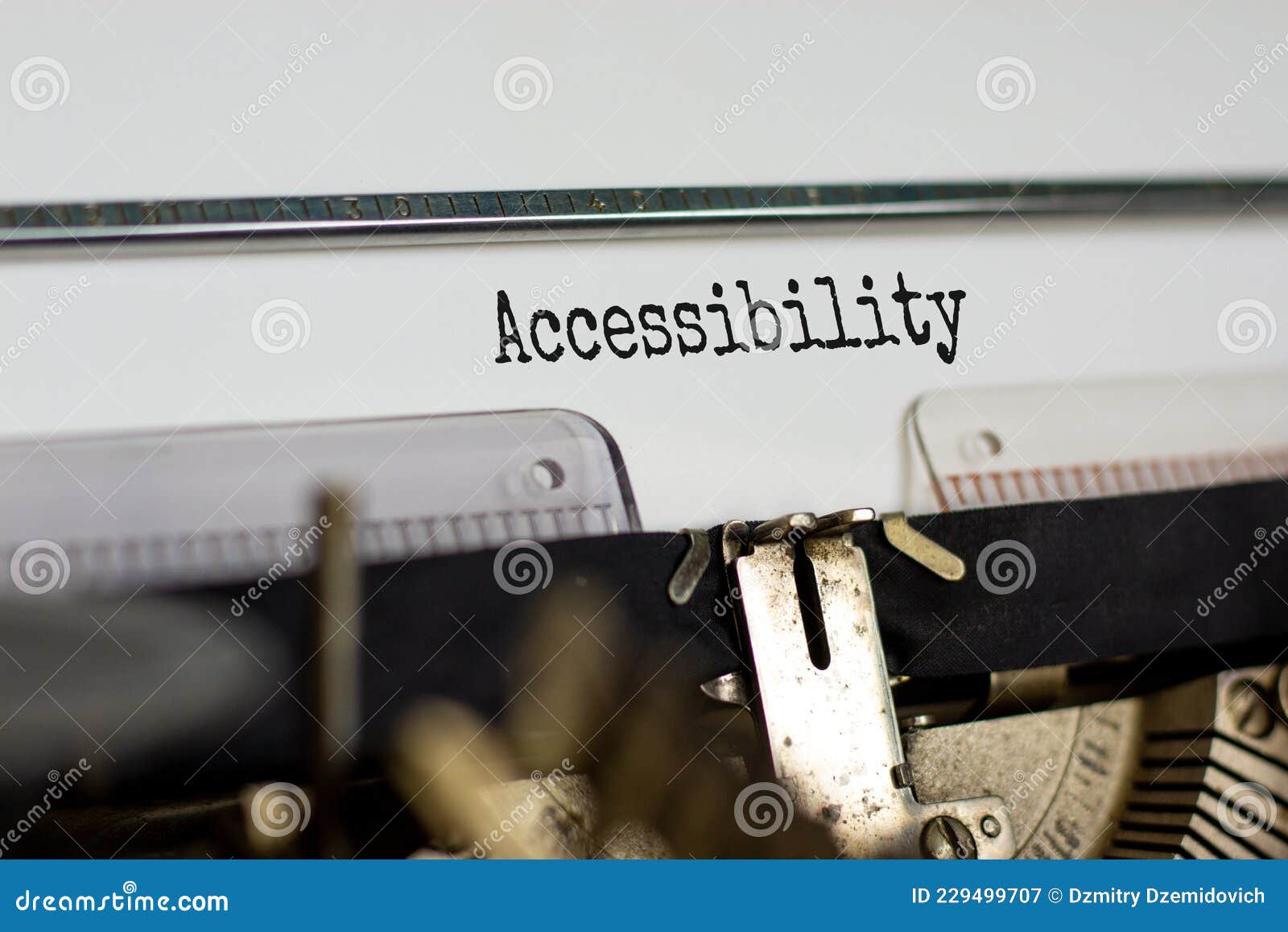 Accessibility and Accessible Symbol. the Concept Word `Accessibility ...