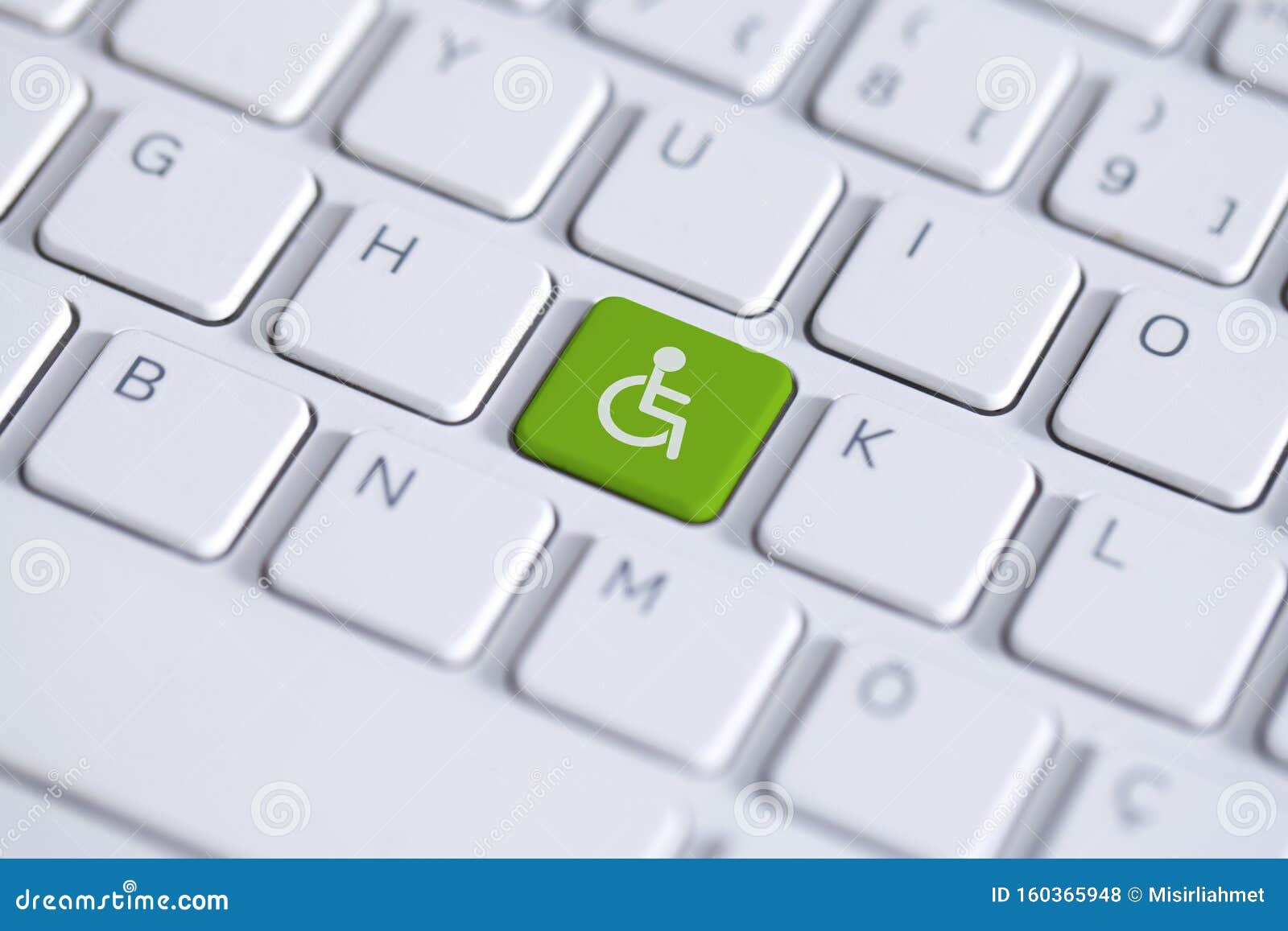 Accessibility Disability Computer Icon Stock Photo - Image of ...