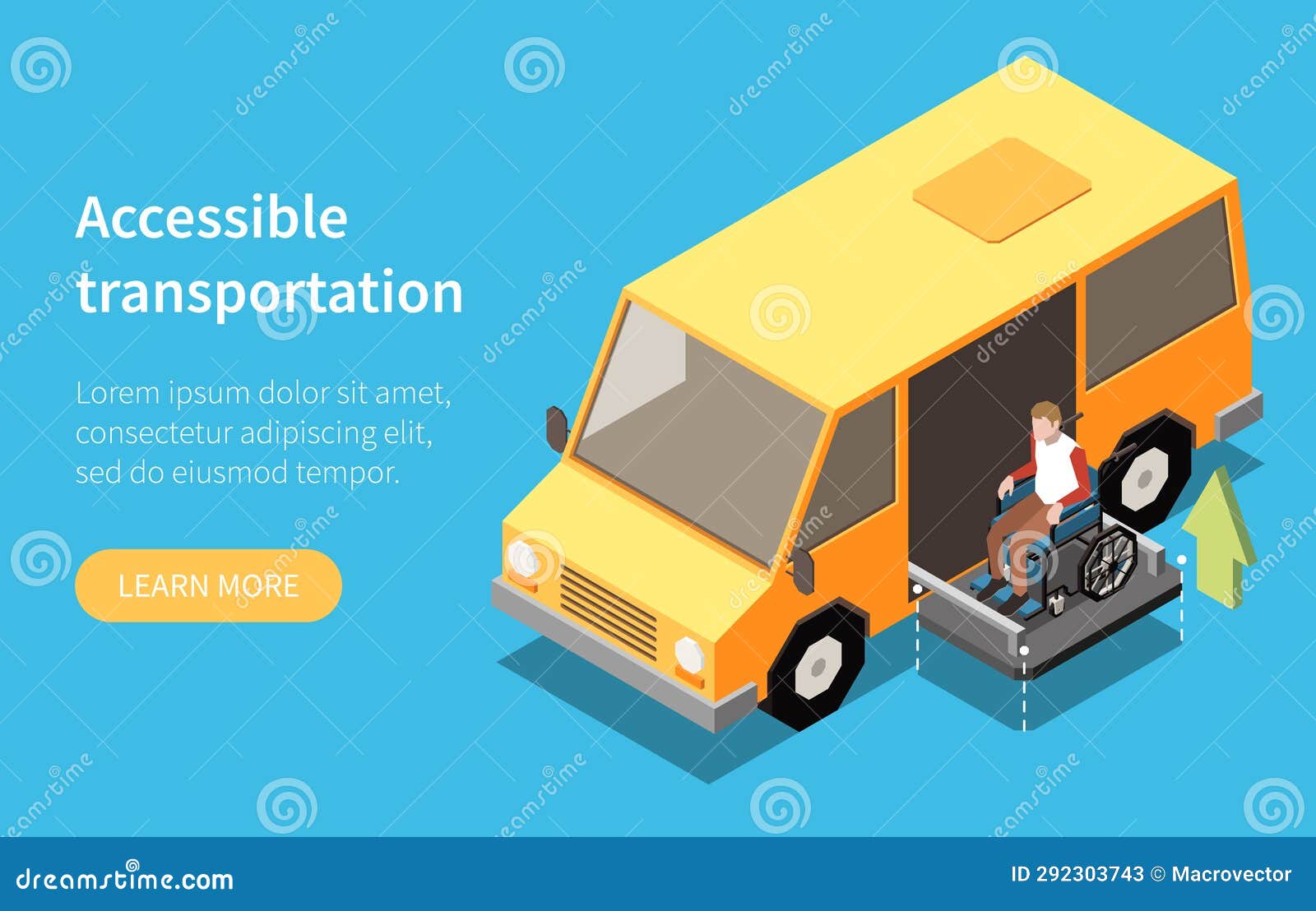 Accessibility Isometric Concept Stock Illustration - Illustration of symbol, access: 292303743