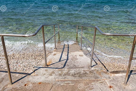 Accessible beach with ramp stock image. Image of holiday - 248481663