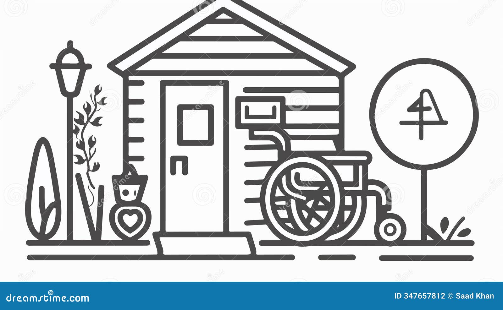 Accessible Disability Room Icon for Inclusive Spaces and Accommodation ...