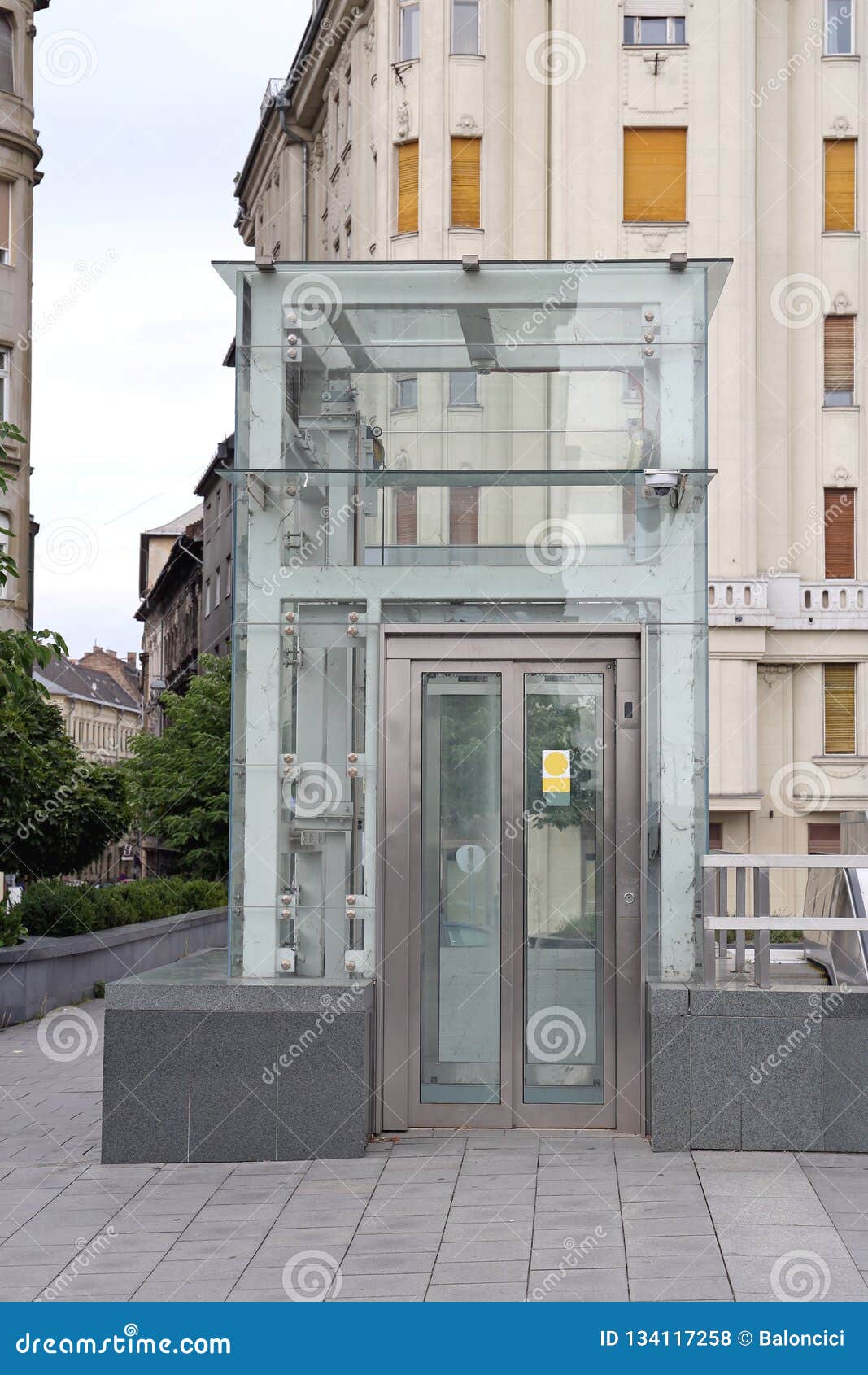 Accessible Elevator stock photo. Image of elevator, transparent - 134117258