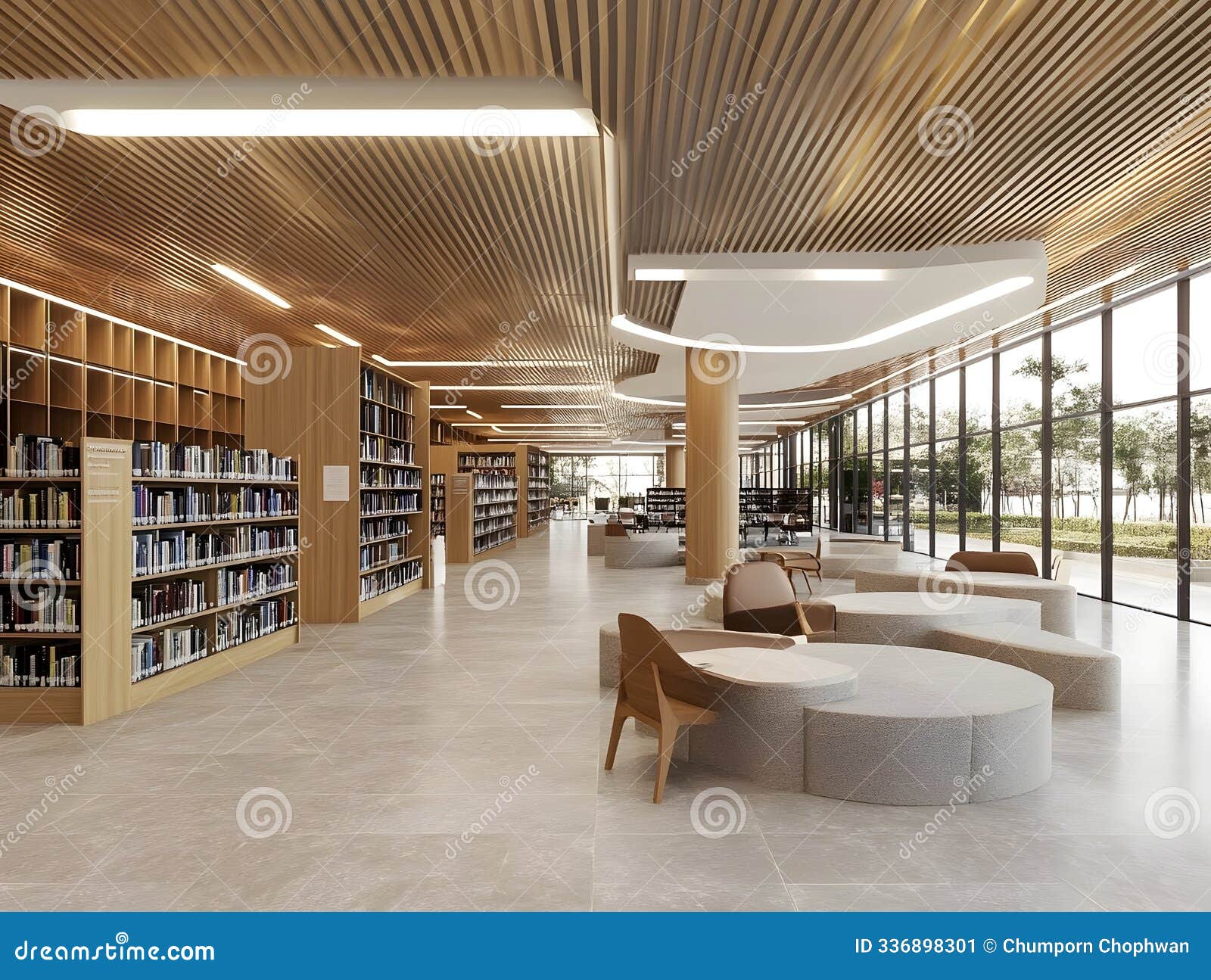 Accessible and Inclusive Public Library with Modern Scandinavian Design ...