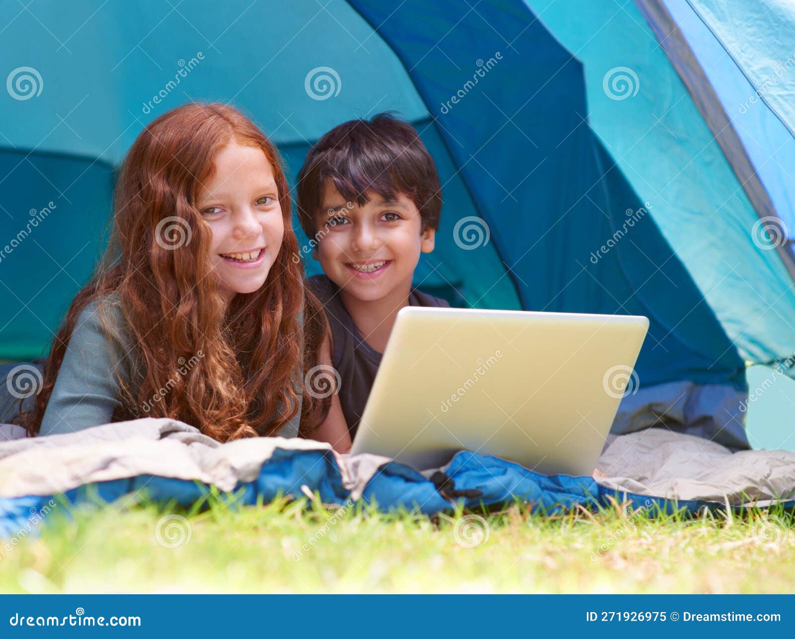 Accessing the Web from the Wilderness. a Young Brother and Sister ...