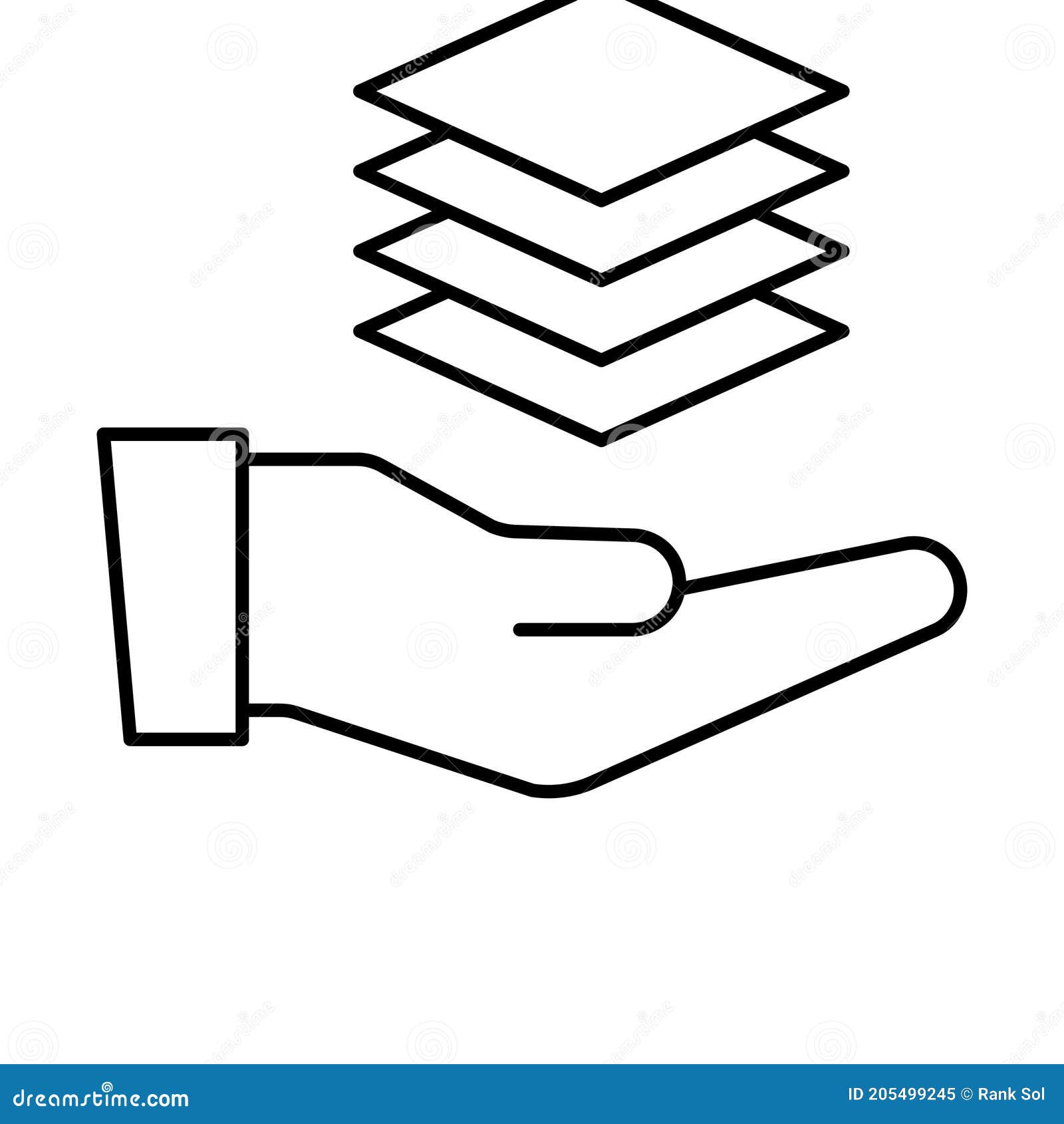 Accession, Accretion Vector Icon Which Can Easily Modify or Edit Stock ...