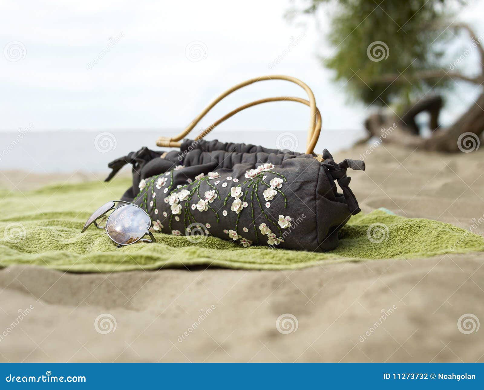 Accessoires at the beach stock photo. Image of travel - 11273732