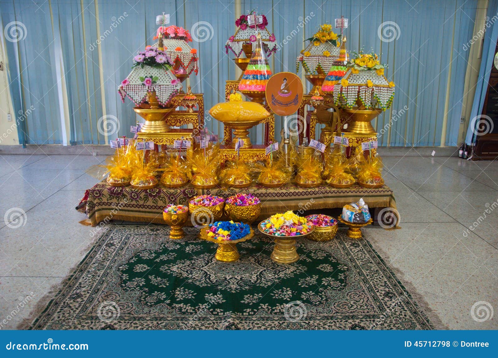 Accessories for Becomes a Monk Stock Photo - Image of heritage, crowd ...