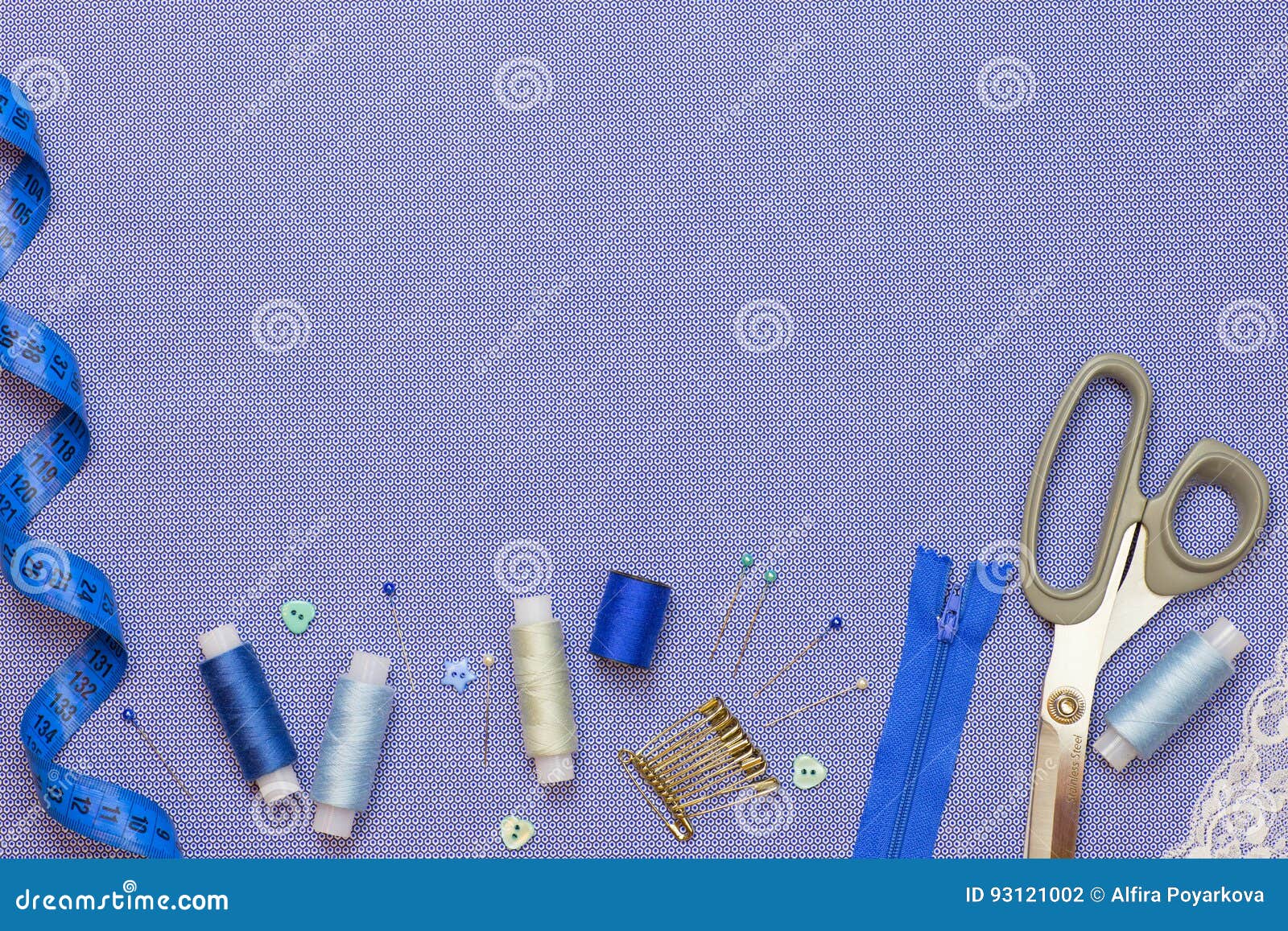 Accessories Tailor Background Stock Photo - Image of background ...