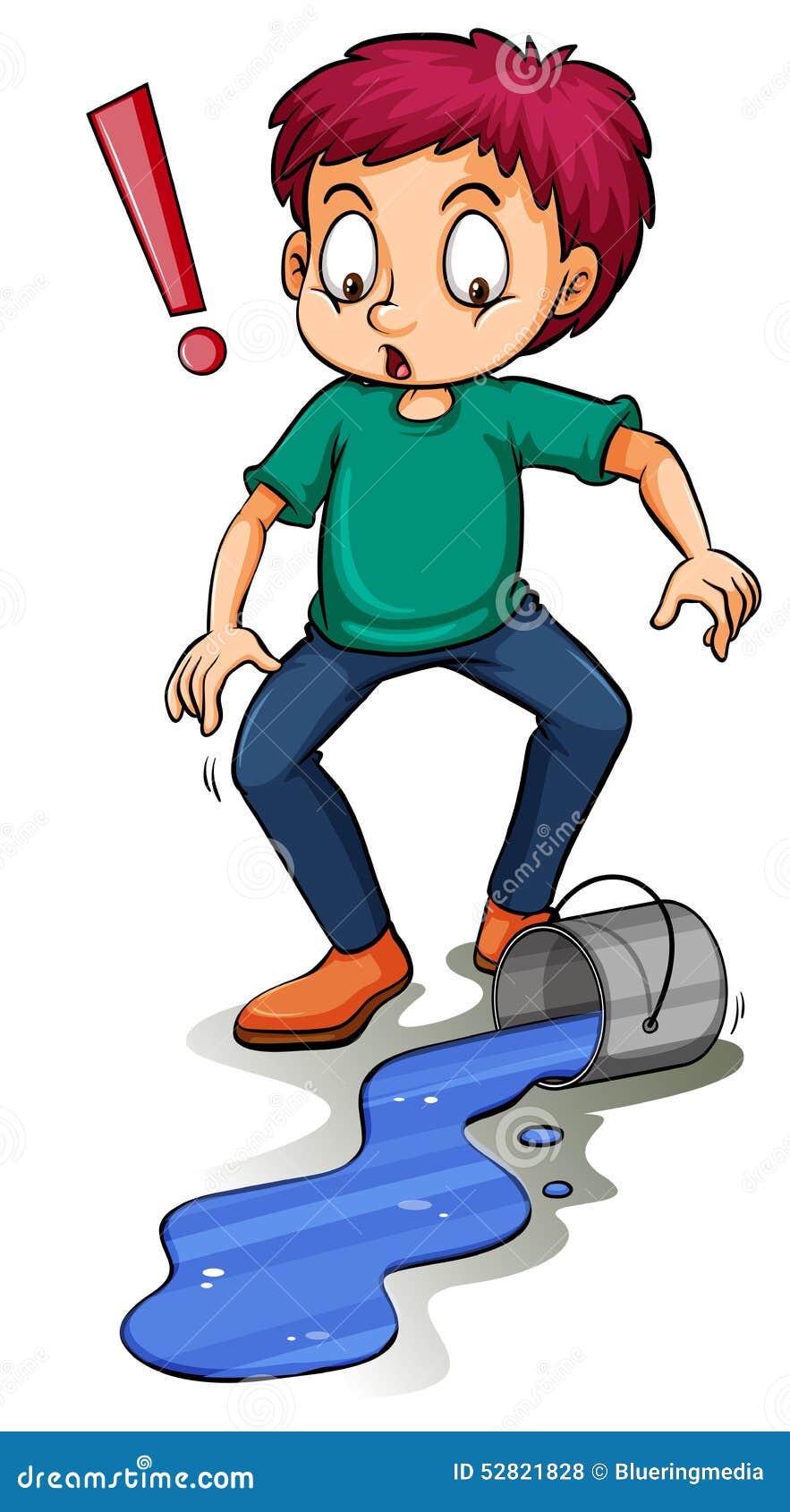 Accident stock illustration. Illustration of theme, cartoon - 52821828