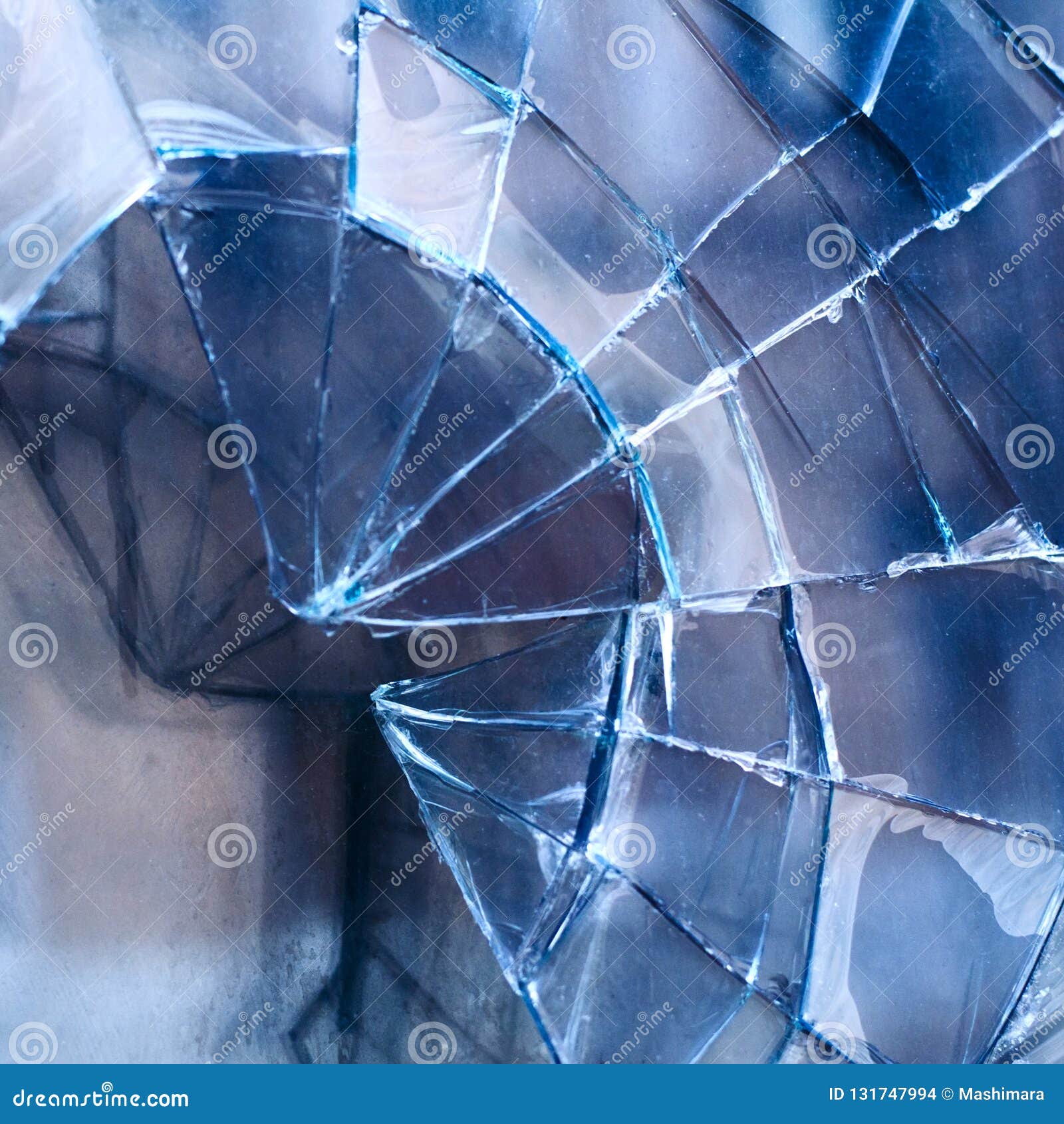 Accident Cracked Damaged Broken House Window Stock Photo - Image of ...