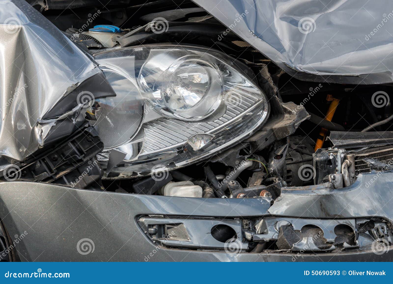 Accident stock image. Image of deformed, headlamp, body - 50690593