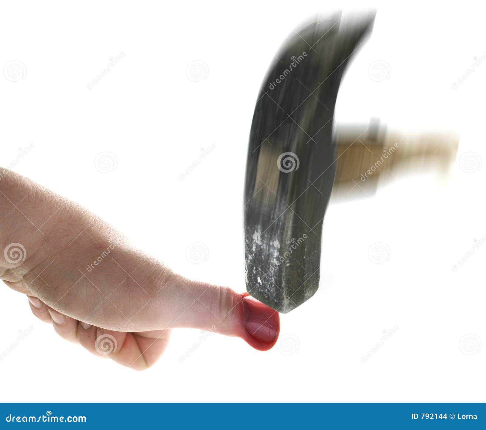 Accident DIY stock photo. Image of smash, hand, thunb, hurt - 792144