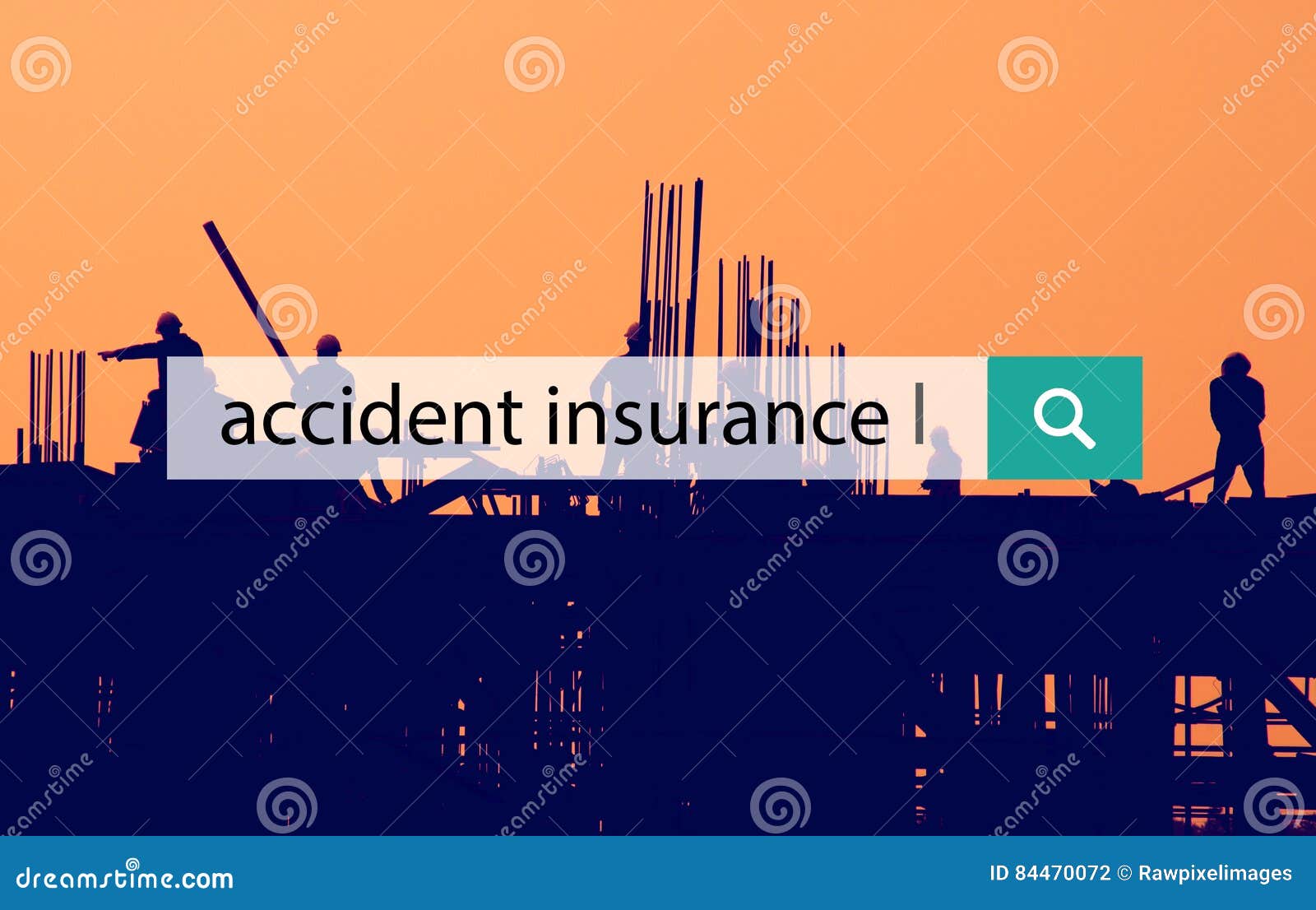 Accident Insurance Claim Damage Danger Rescue Concept Stock Photo ...