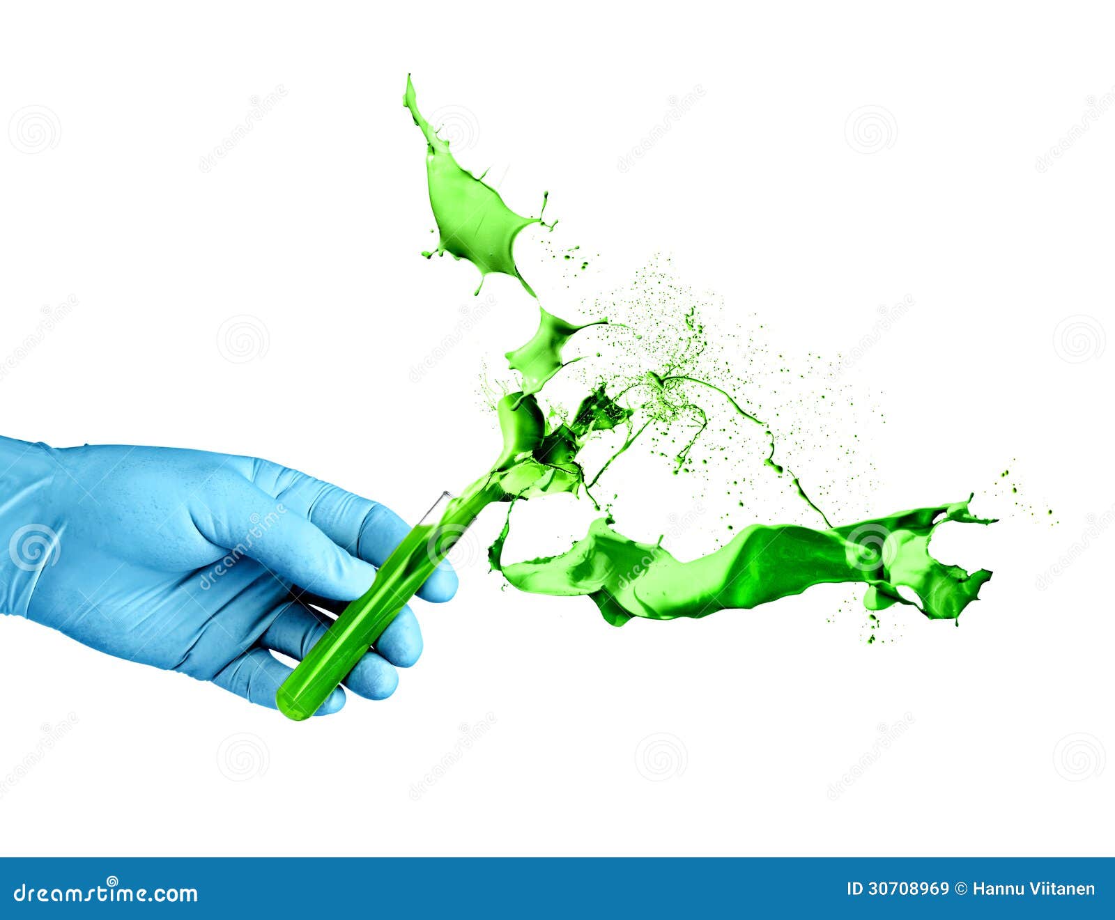 Accident in Laboratory Test Stock Image - Image of technology, blue ...