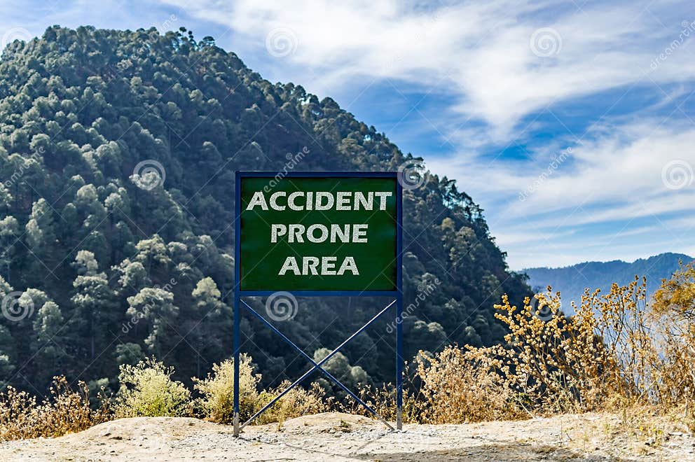 Accident prone area stock image. Image of accident, damage - 76477399